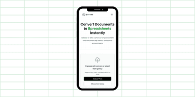 Handwritten Table to Excel | Convert Handwritten Tables to Spreadsheets